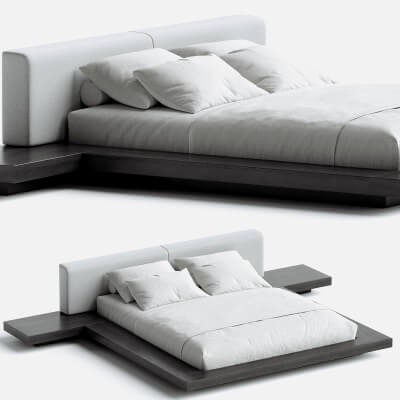 Worth Bed Modloft - 3D Model by Admiral21