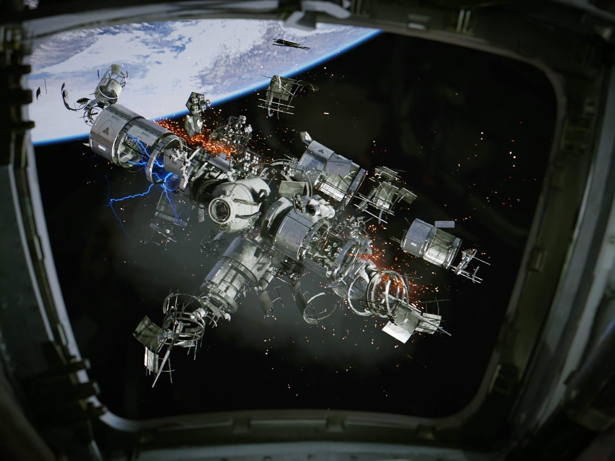 Derelict Space Station