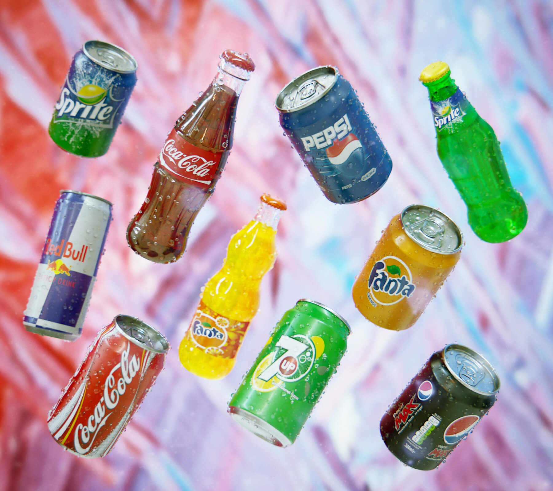 Bottles and Cans Collection + Droplets Generator - 3D Model by ...