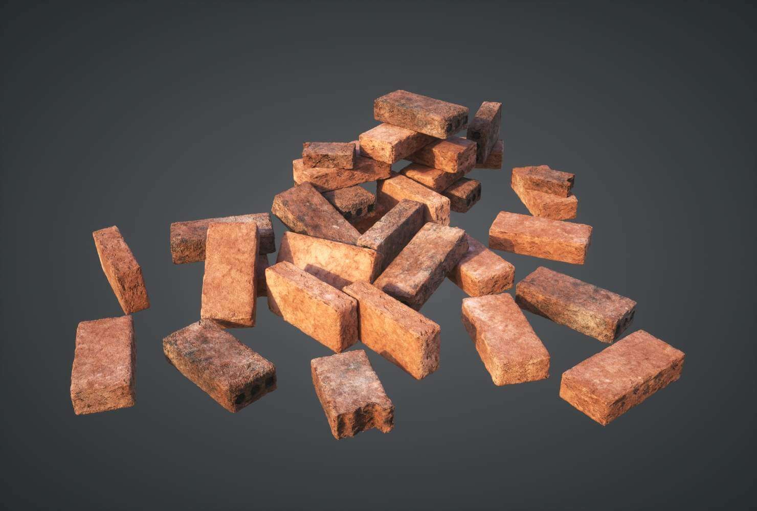 Bricks Pack - 3D Model by adriankulawik