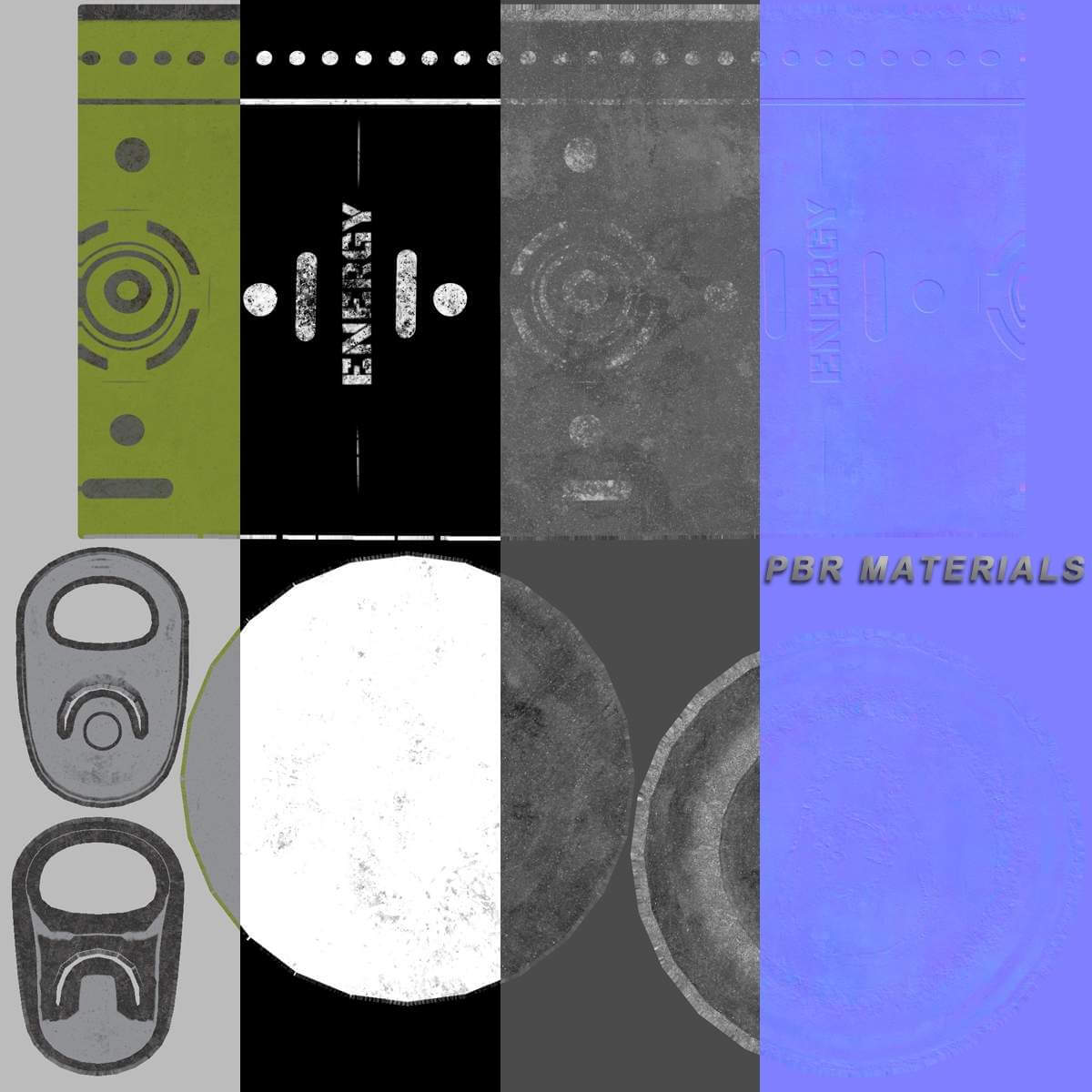 Can Collection - 3D Model by adriankulawik