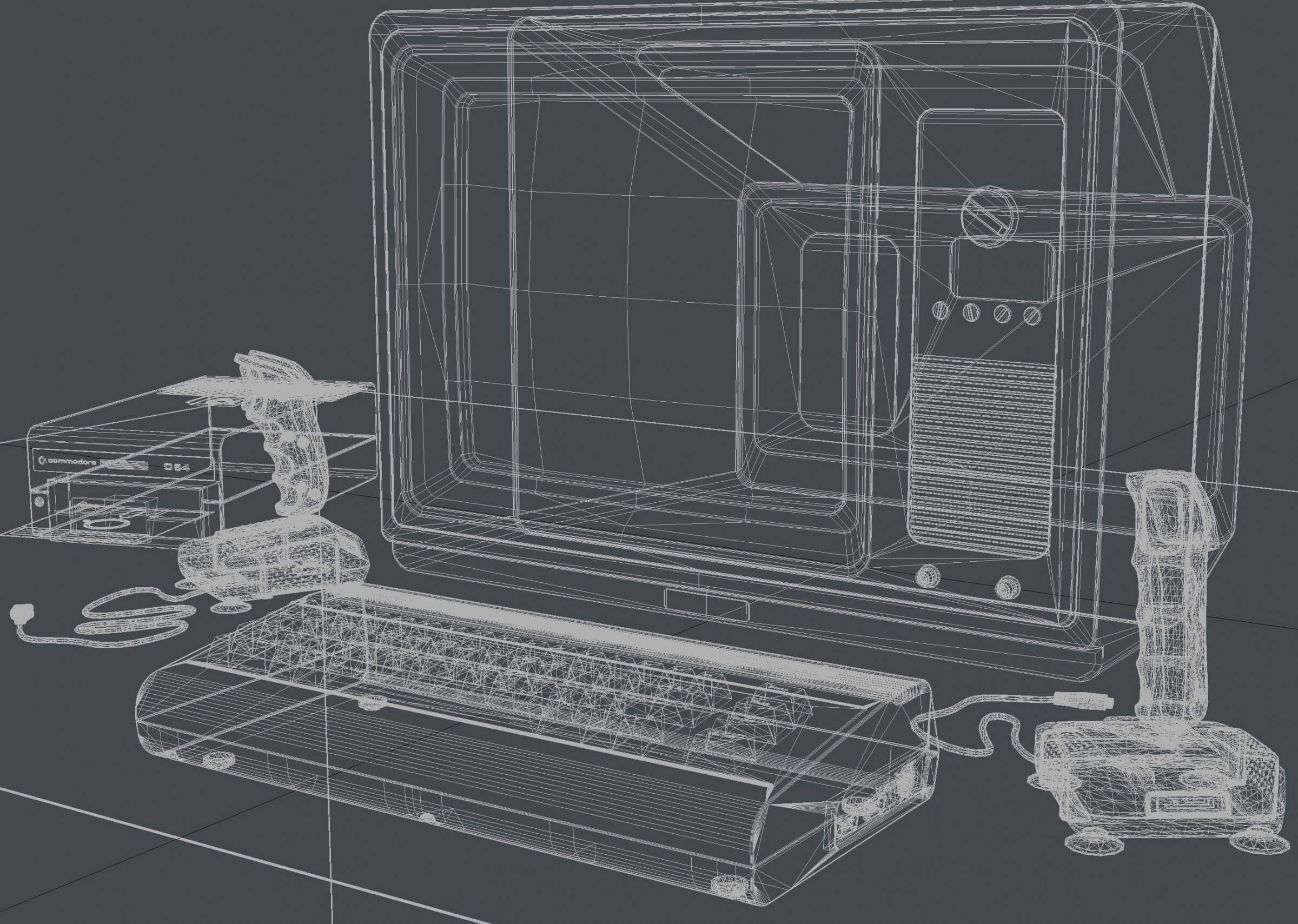 Commodore 64 - 3D Model by adriankulawik