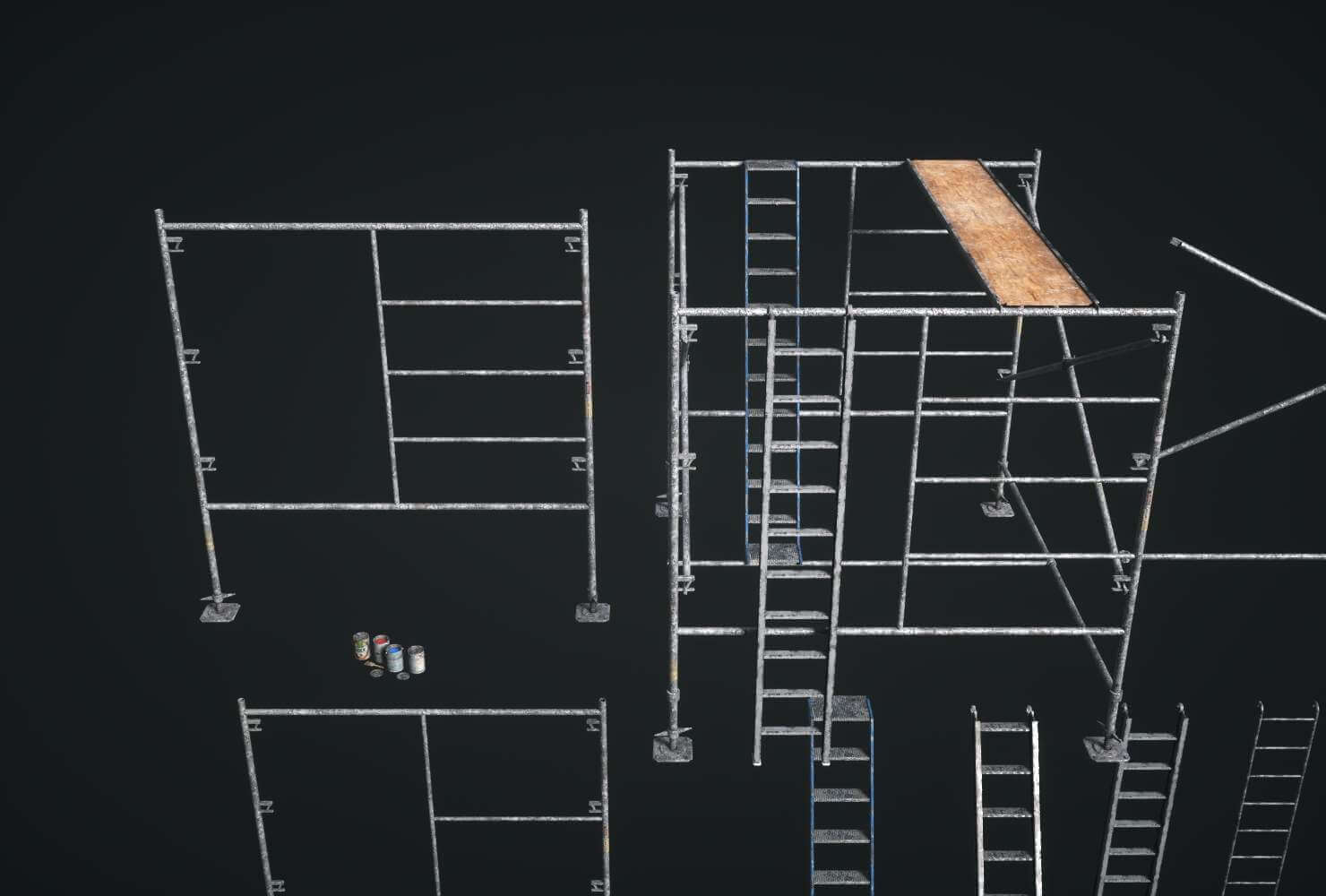 Construction Details Modular Pack - 3D Model by adriankulawik