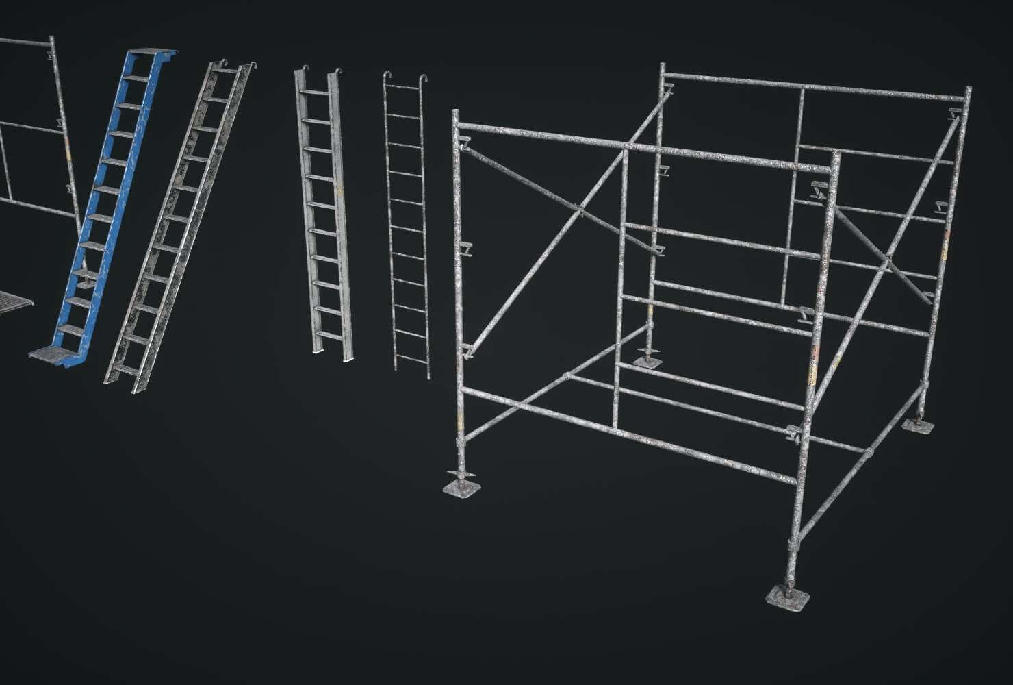 Construction Details Modular Pack - 3D Model by adriankulawik