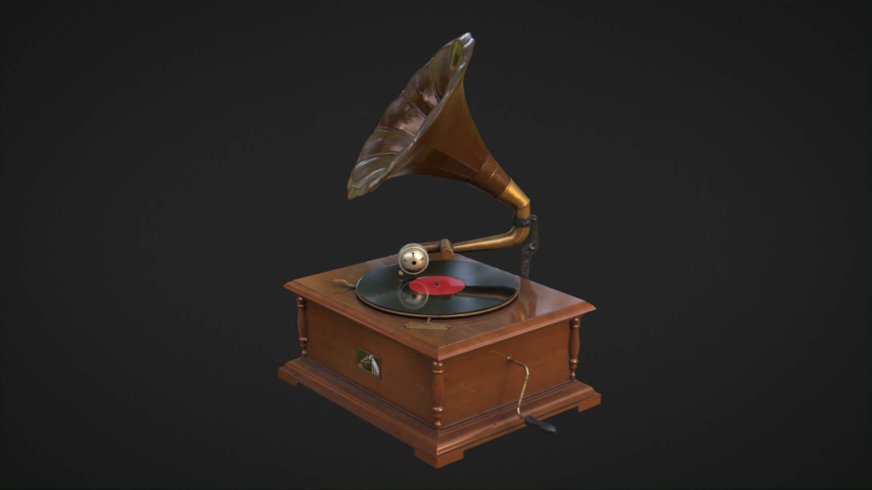 Gramophone - 3D Model by adriankulawik