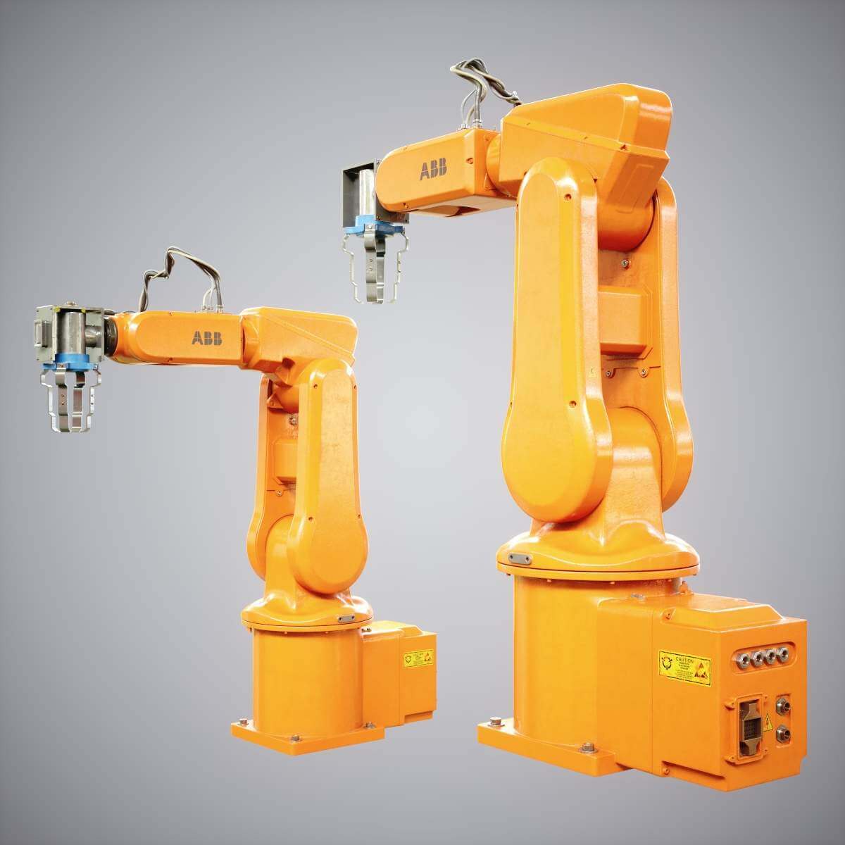 Industrial Robot - 3D Model by adriankulawik