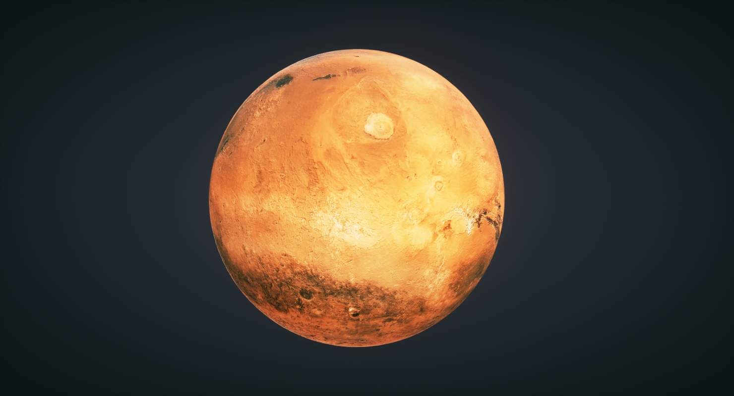 Mars Planet - 3D Model by adriankulawik