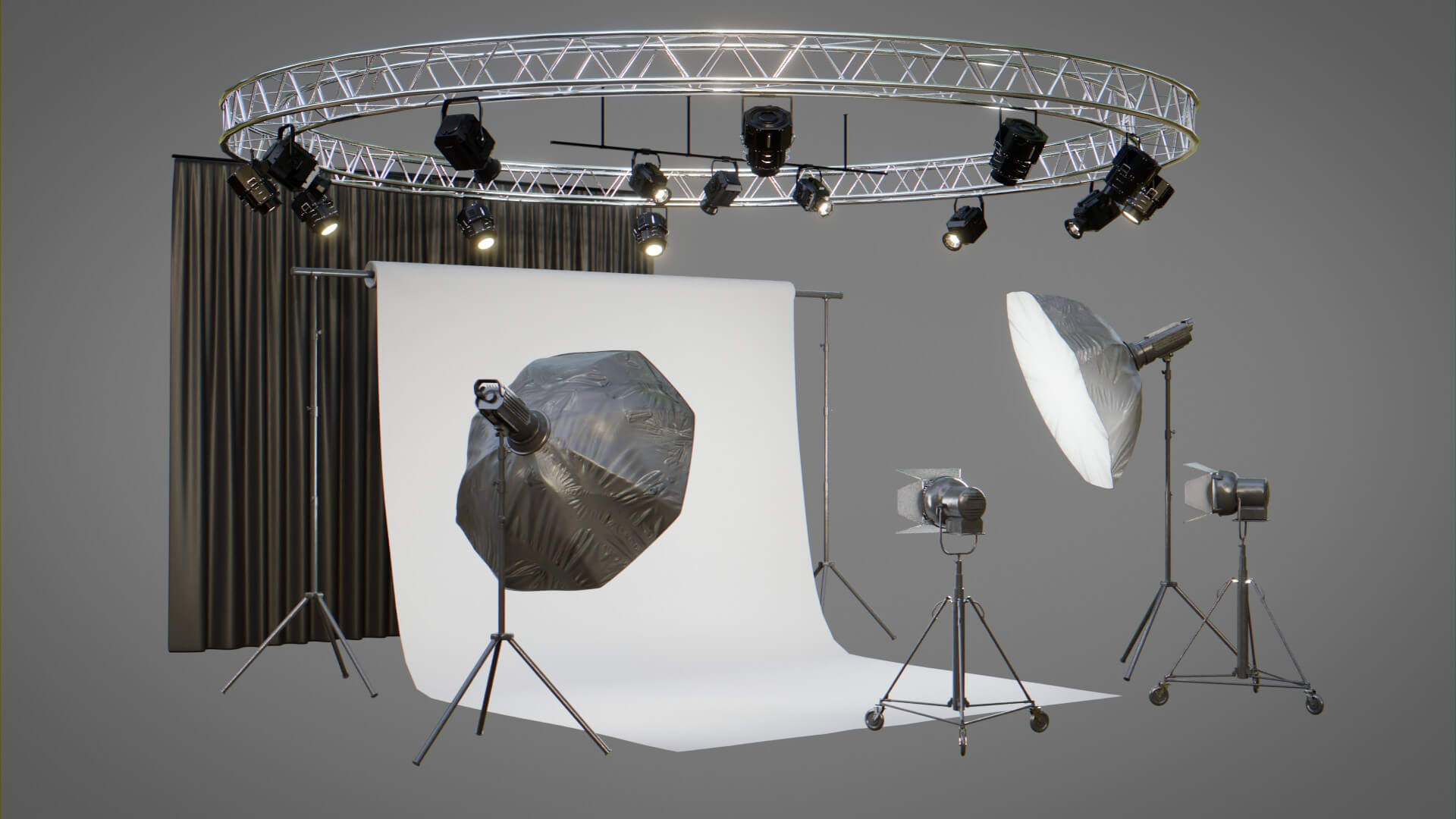 Photo Studio Pack - 3D Model by adriankulawik