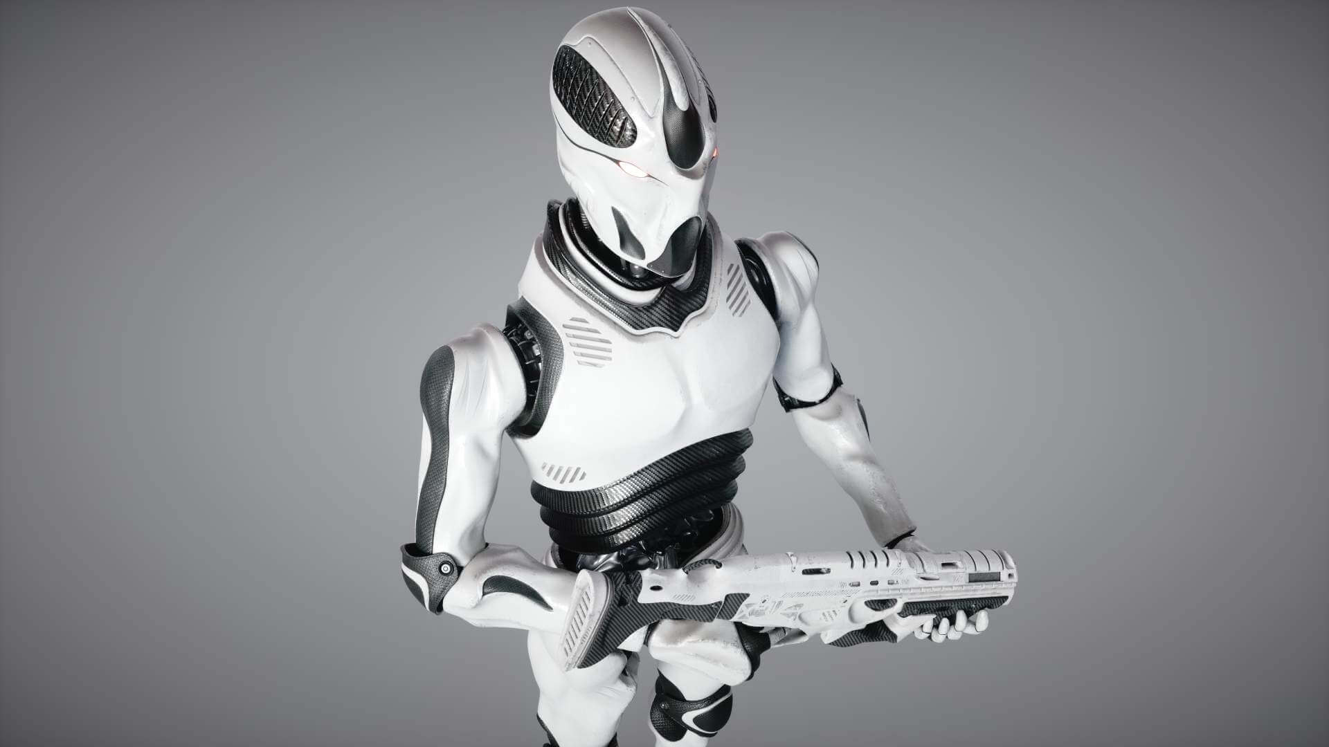 Robot Soldier - 3D Model by adriankulawik