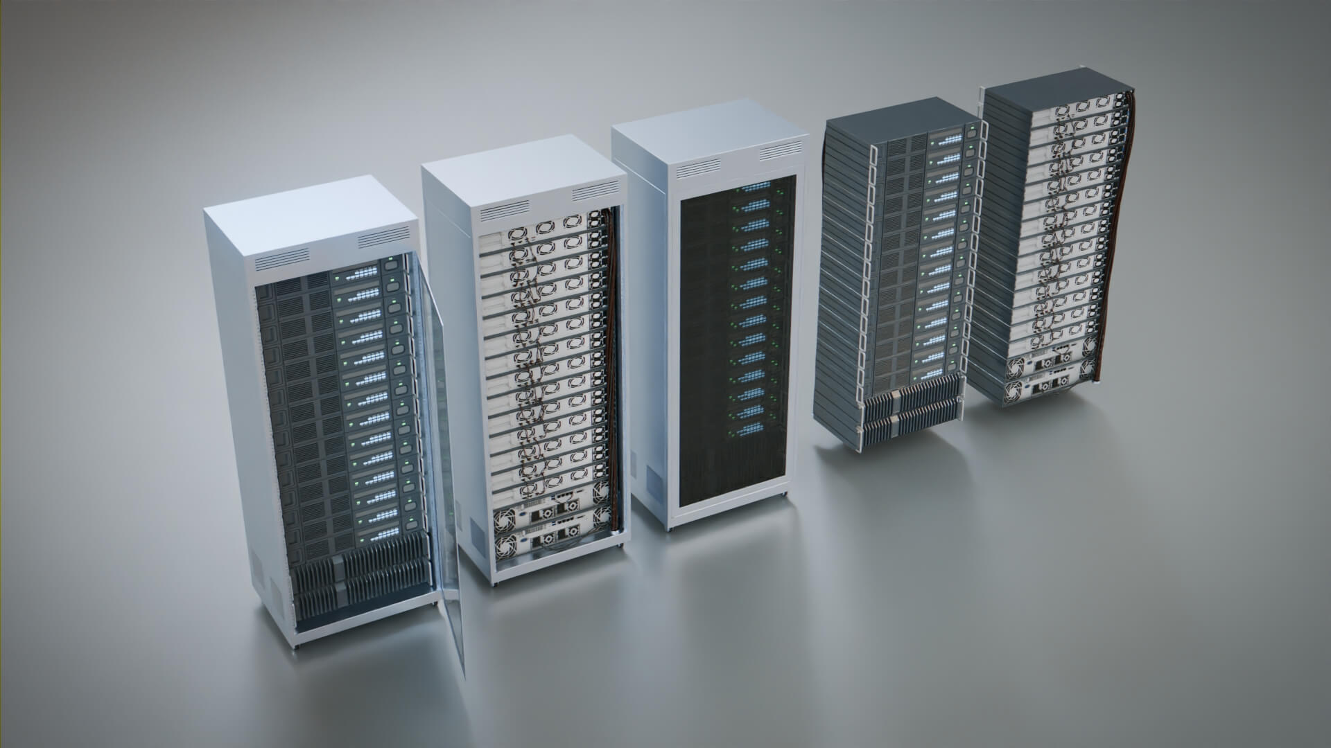 Server Racks - 3D Model by adriankulawik