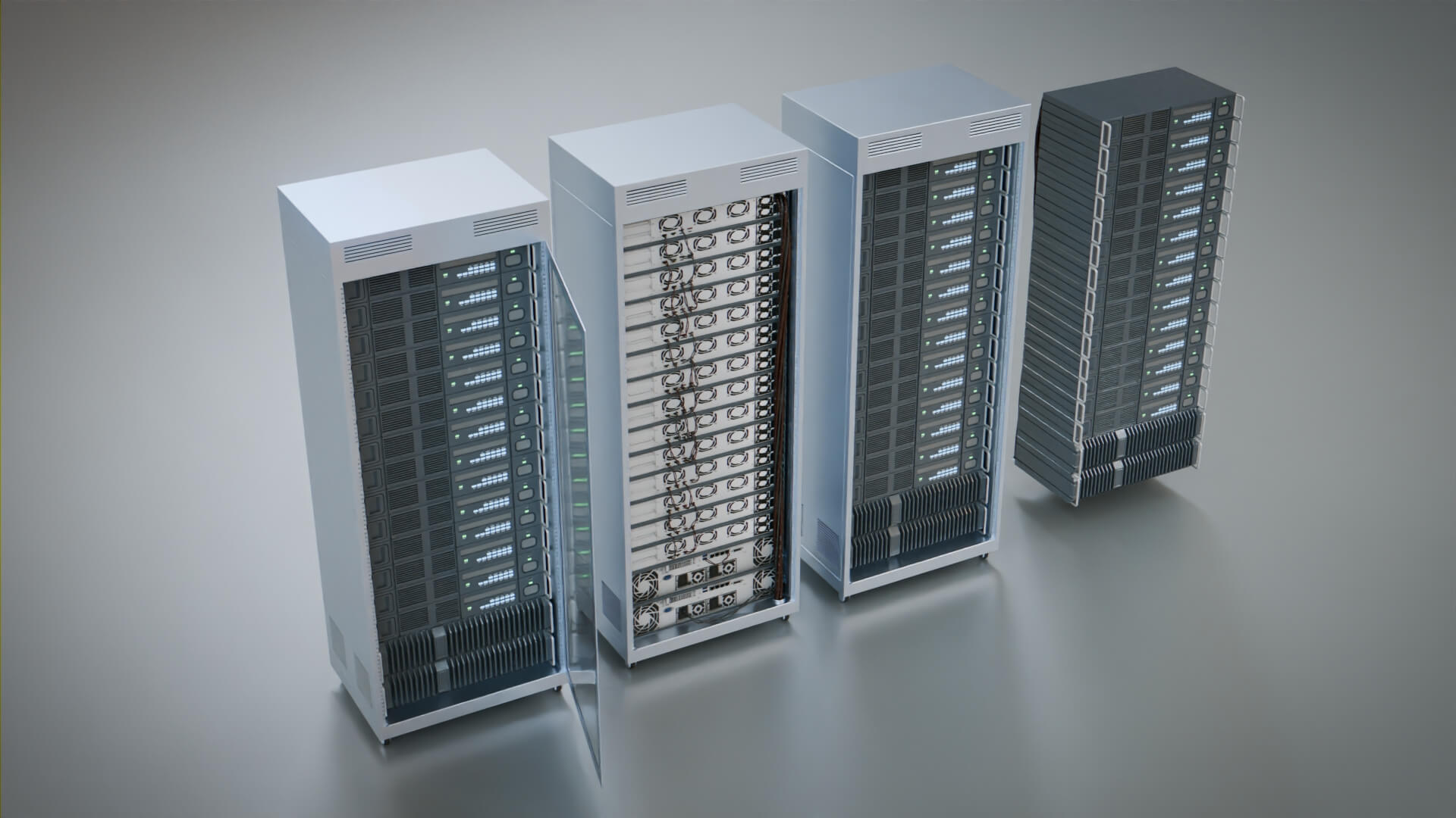 Server Racks - 3D Model by adriankulawik