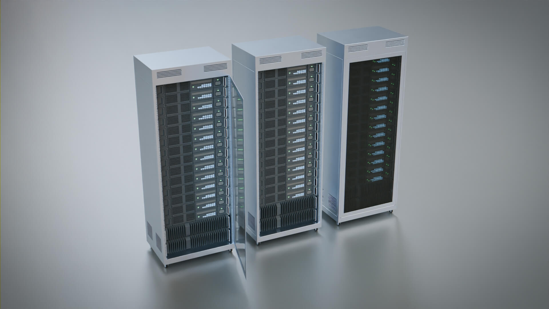 Server Racks - 3D Model by adriankulawik