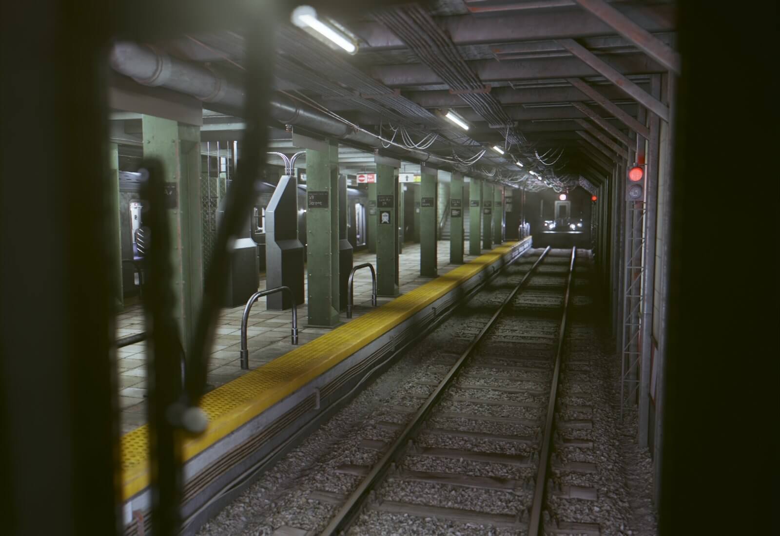 Subway Station - Real Time - Scene Eevee 3D Model by adriankulawik