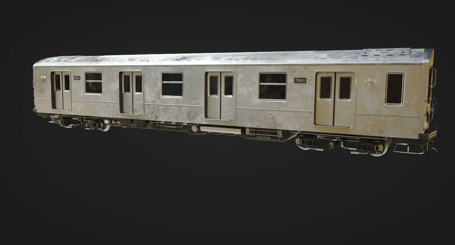 Subway Train - 3D Model by adriankulawik