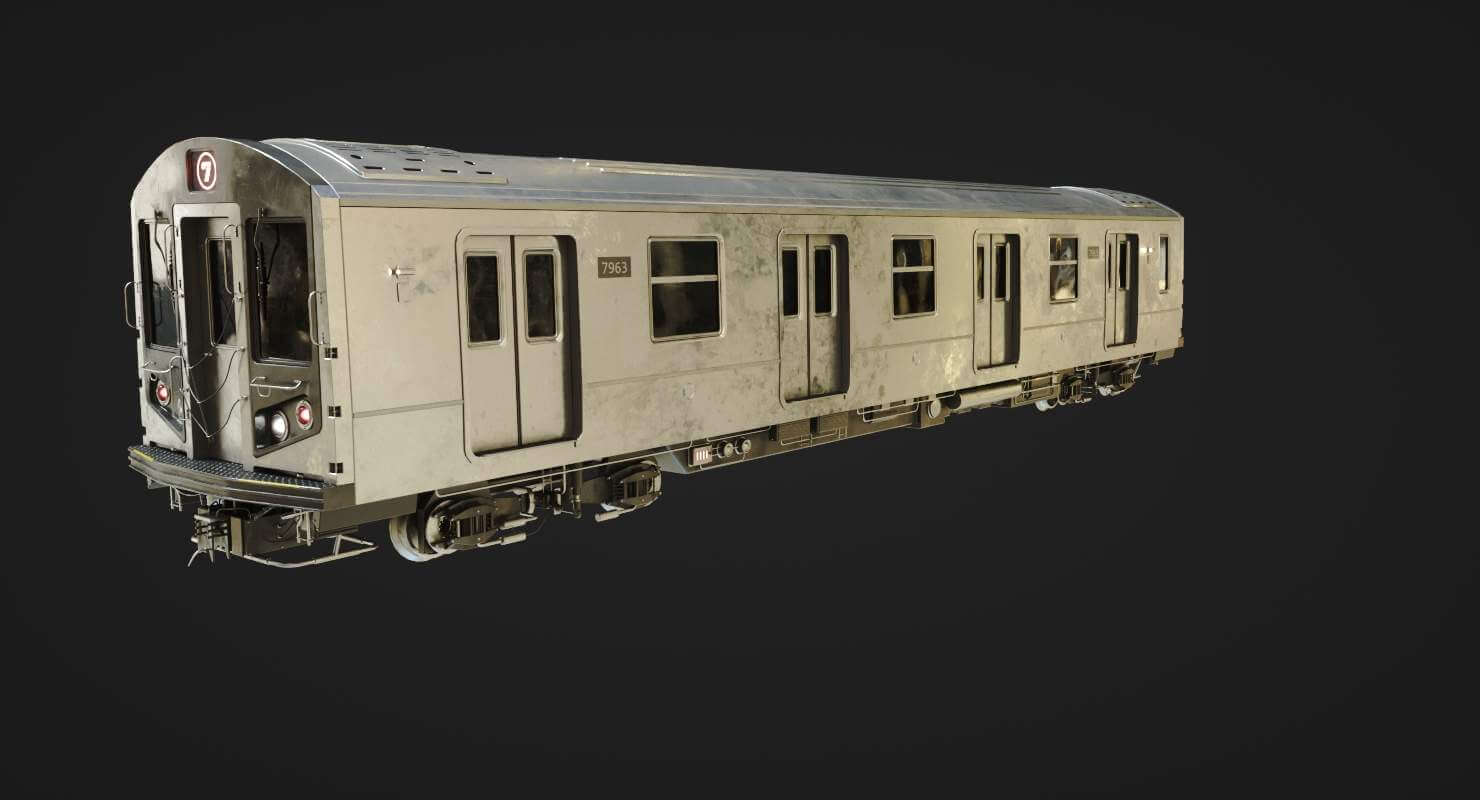 Subway Train - 3D Model by adriankulawik