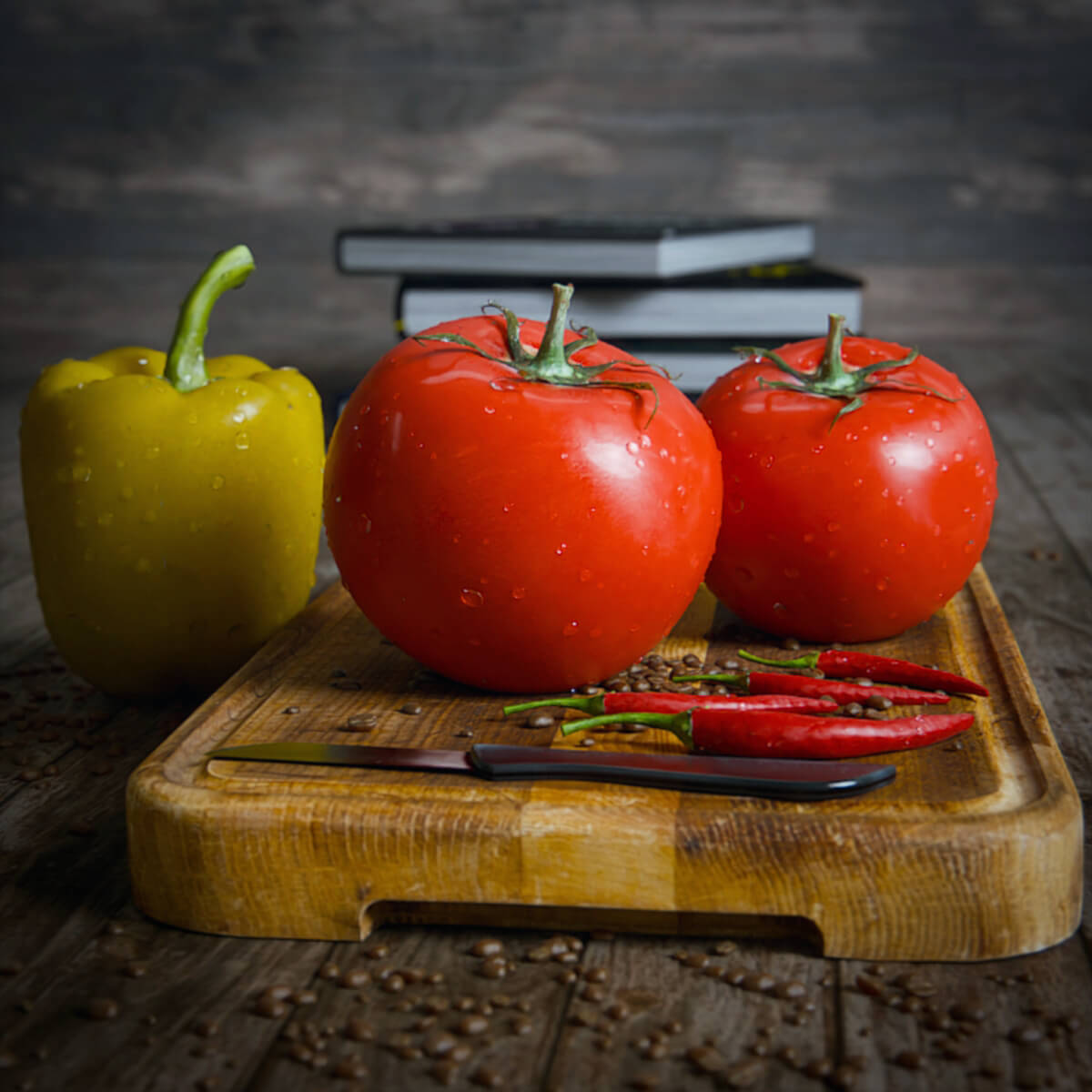 Tomato Scene - 3D Model by adriankulawik