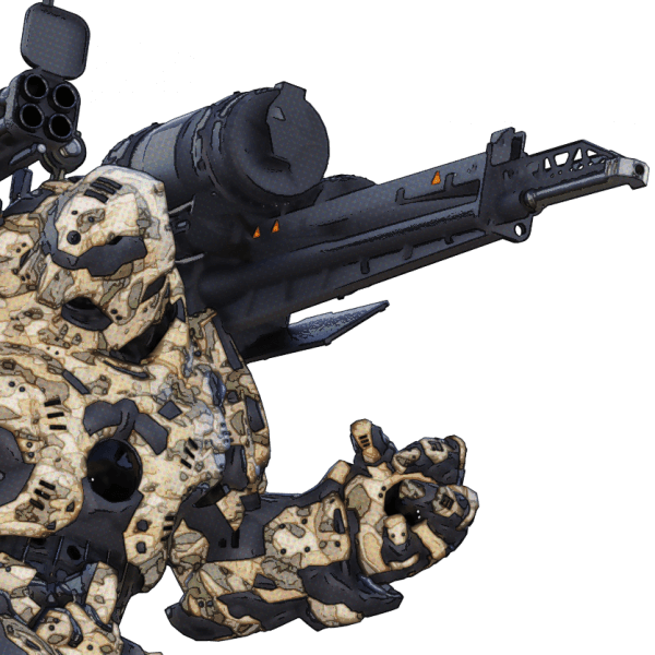 Power Armor 3D Render, Digital Art by Adruzo