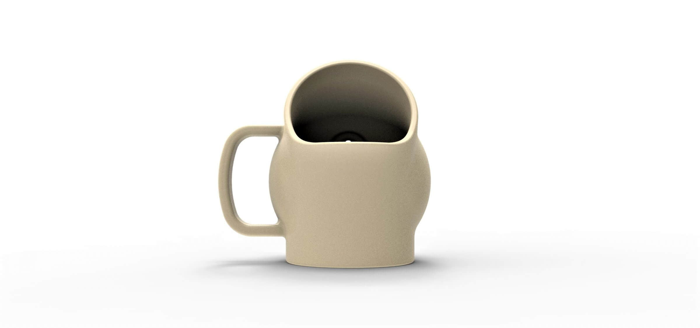 Boob Mug for Fun - 3D Model by AdultPrint
