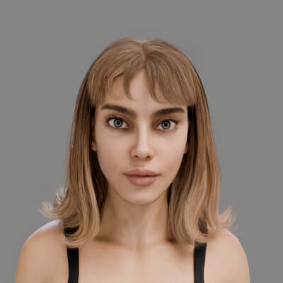 Realistic Female 3D Character Fiona by Aelius Octavius
