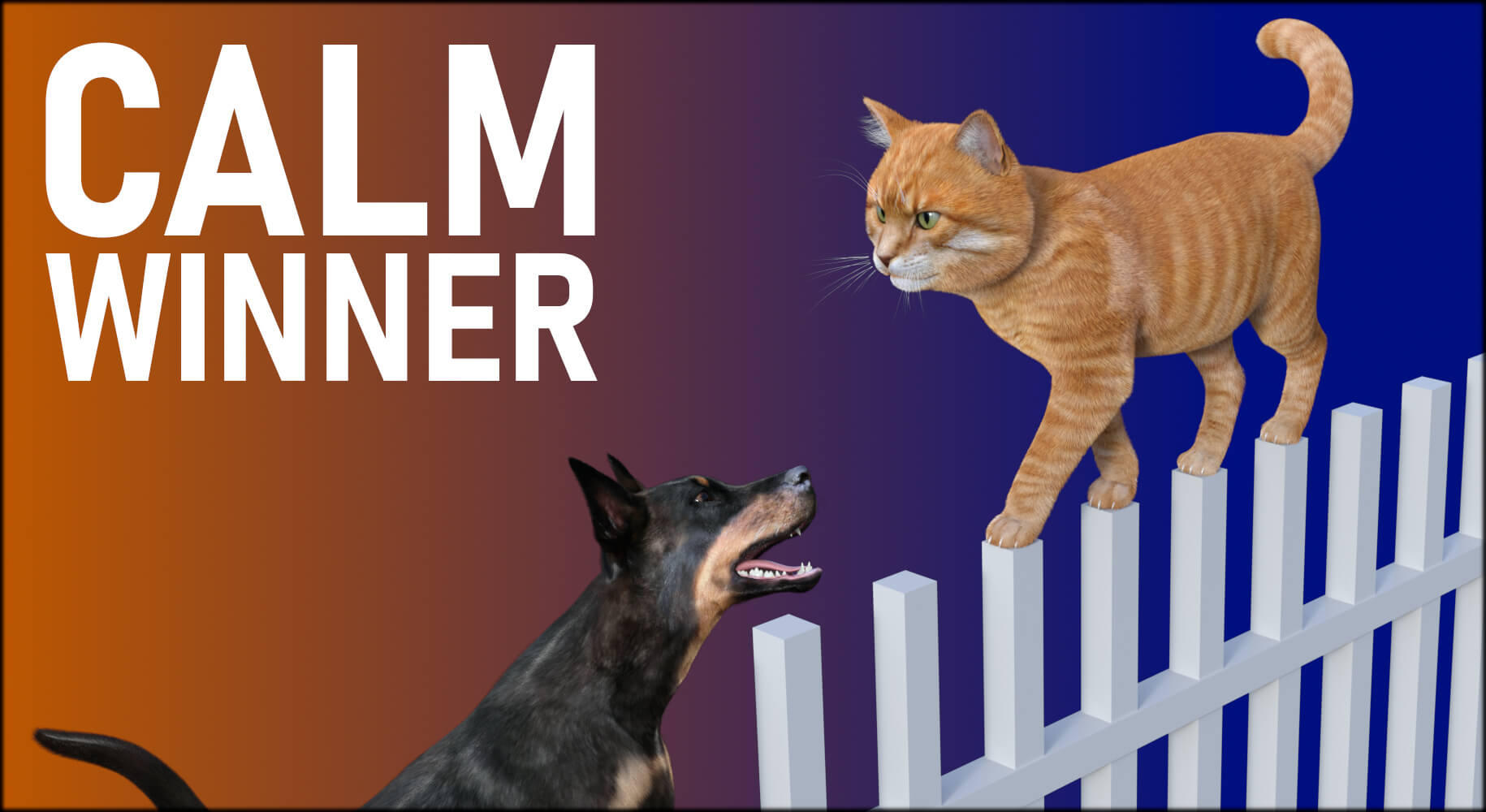 Calm Winner 3D Render, Digital Art by Aesli