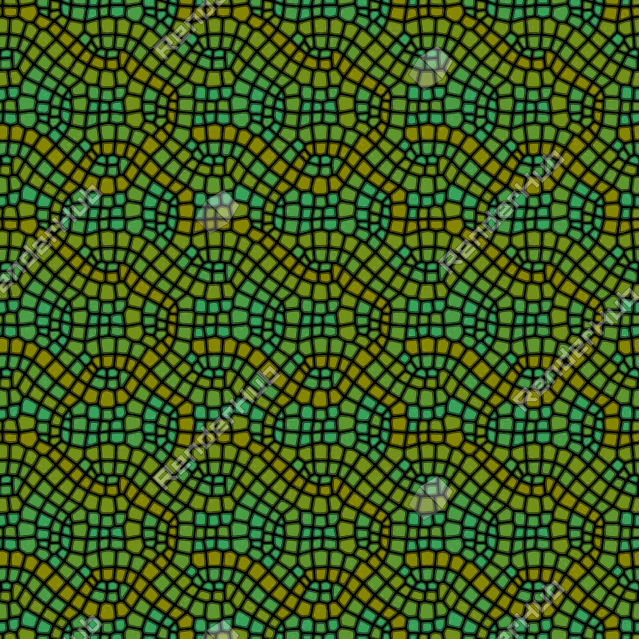 Tiles for Mosaic Tessellation - Stock Image by Aesli