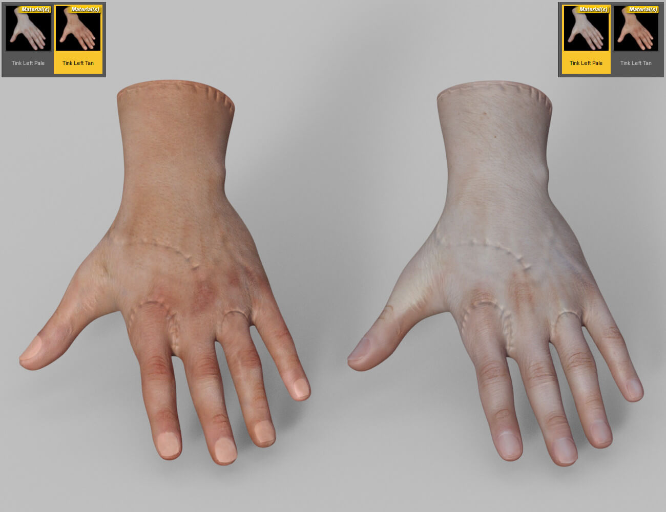 Tink Left Hand - Daz Content by Aesli