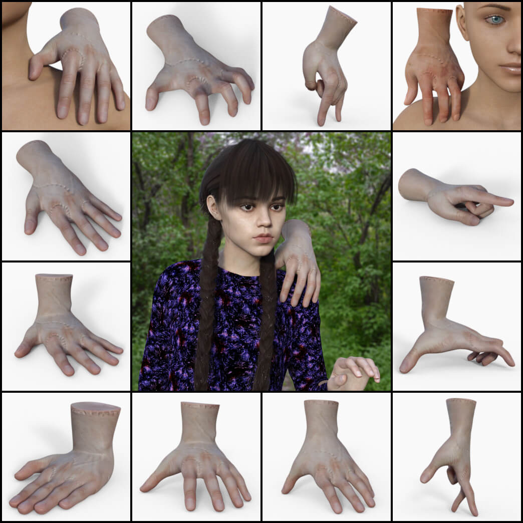 Tink Left Hand - Daz Content by Aesli