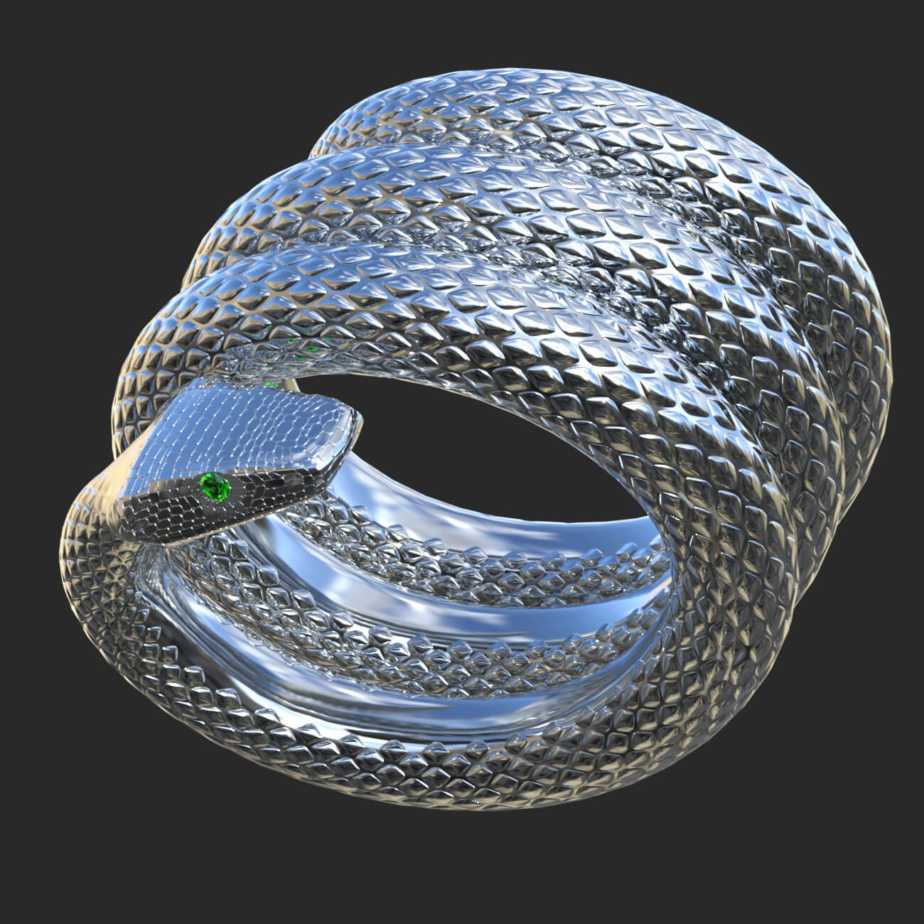 Wrist Bangle Snake for Genesis 8 Female - Daz Content by Aesli