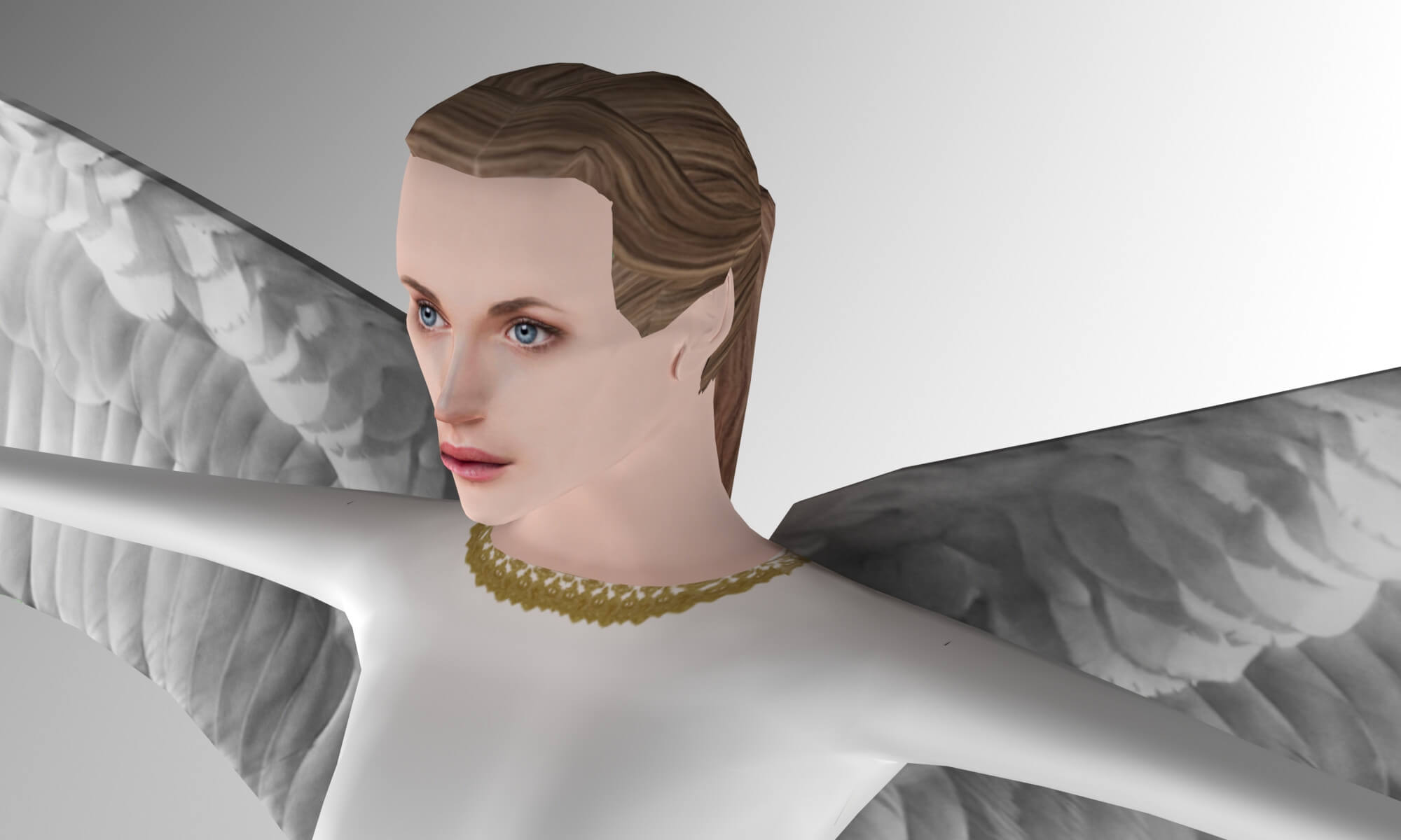 Angel - 3D Model by Agent2000