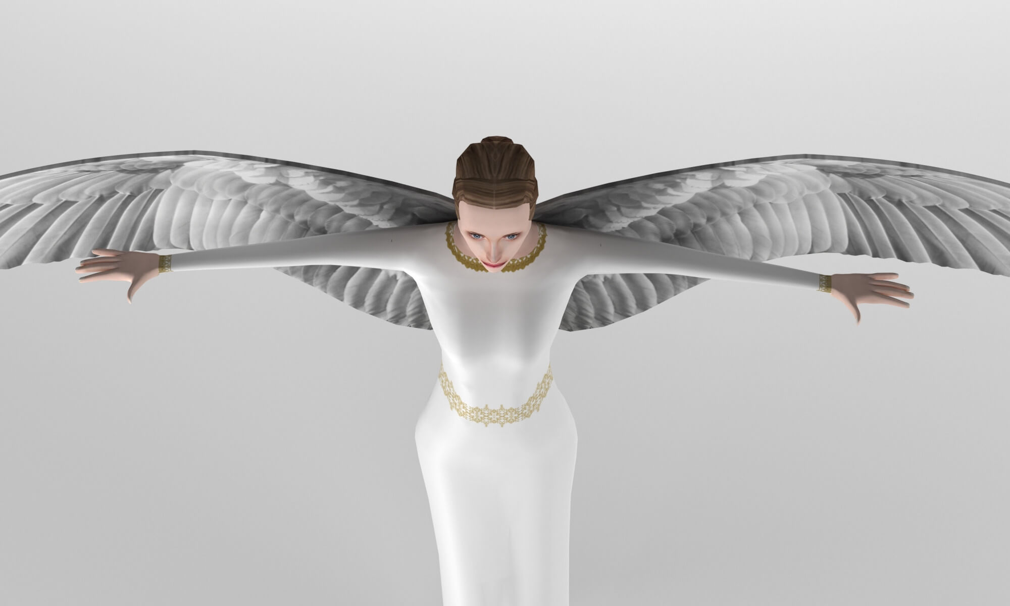Angel - 3D Model by Agent2000