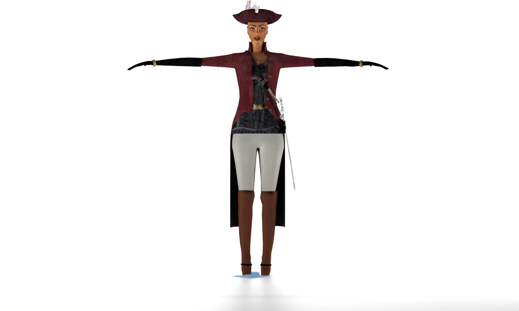 Pirate - 3D Model by Agent2000