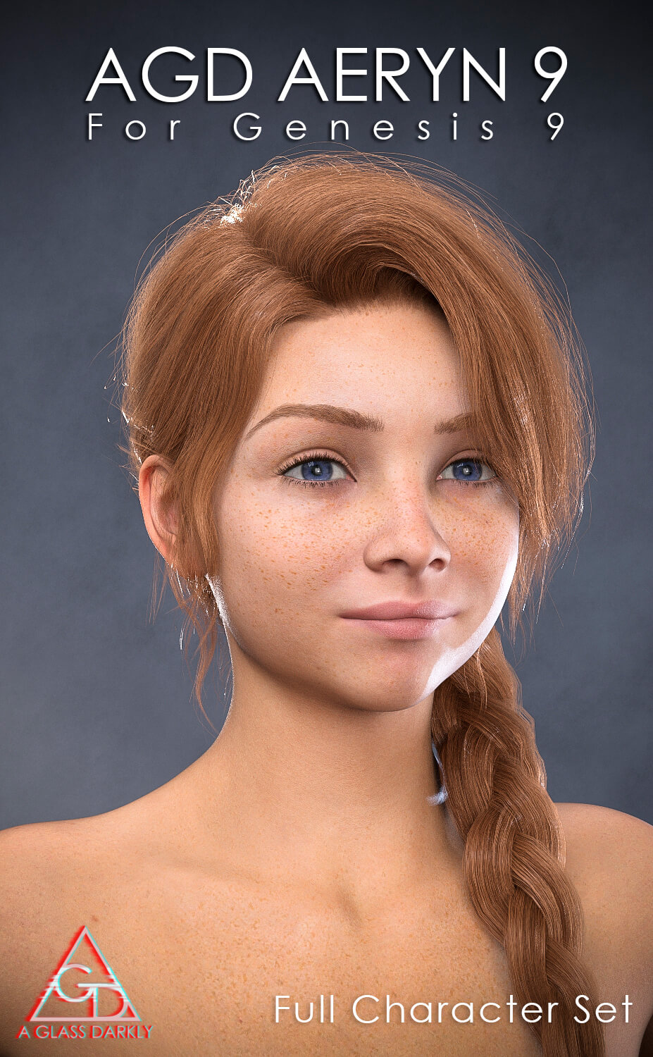 AGD Aeryn 9 For Genesis 9 - Daz Content by aglassdarkly