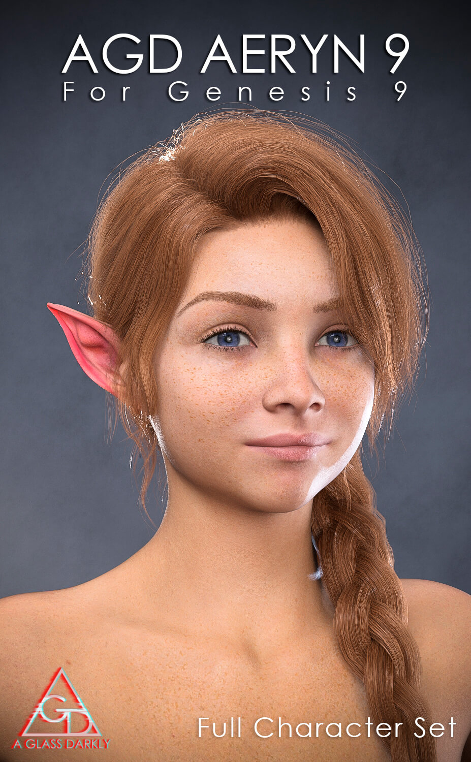AGD Aeryn 9 For Genesis 9 - Daz Content by aglassdarkly