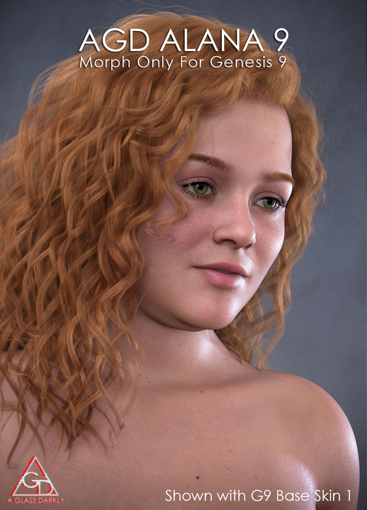 AGD Alana 9 Character Morph for G9 - Daz Content by aglassdarkly