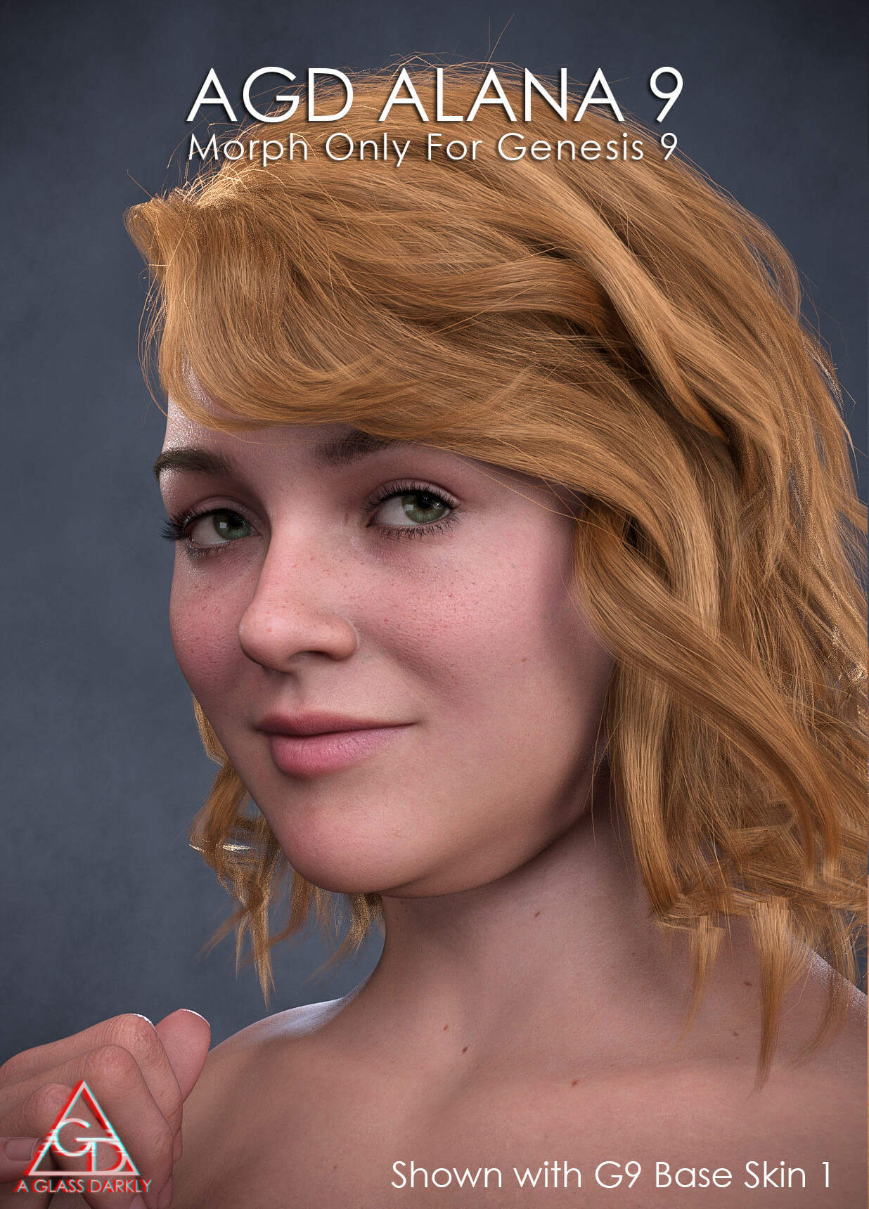 AGD Alana 9 Character Morph for G9 - Daz Content by aglassdarkly