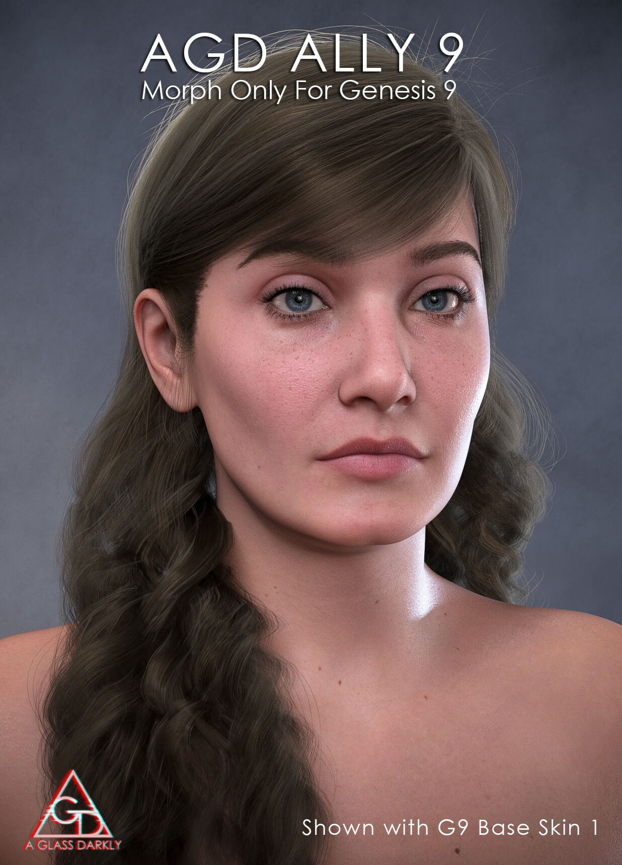 AGD Ally Character Morph for Genesis 9 - Daz Content by aglassdarkly