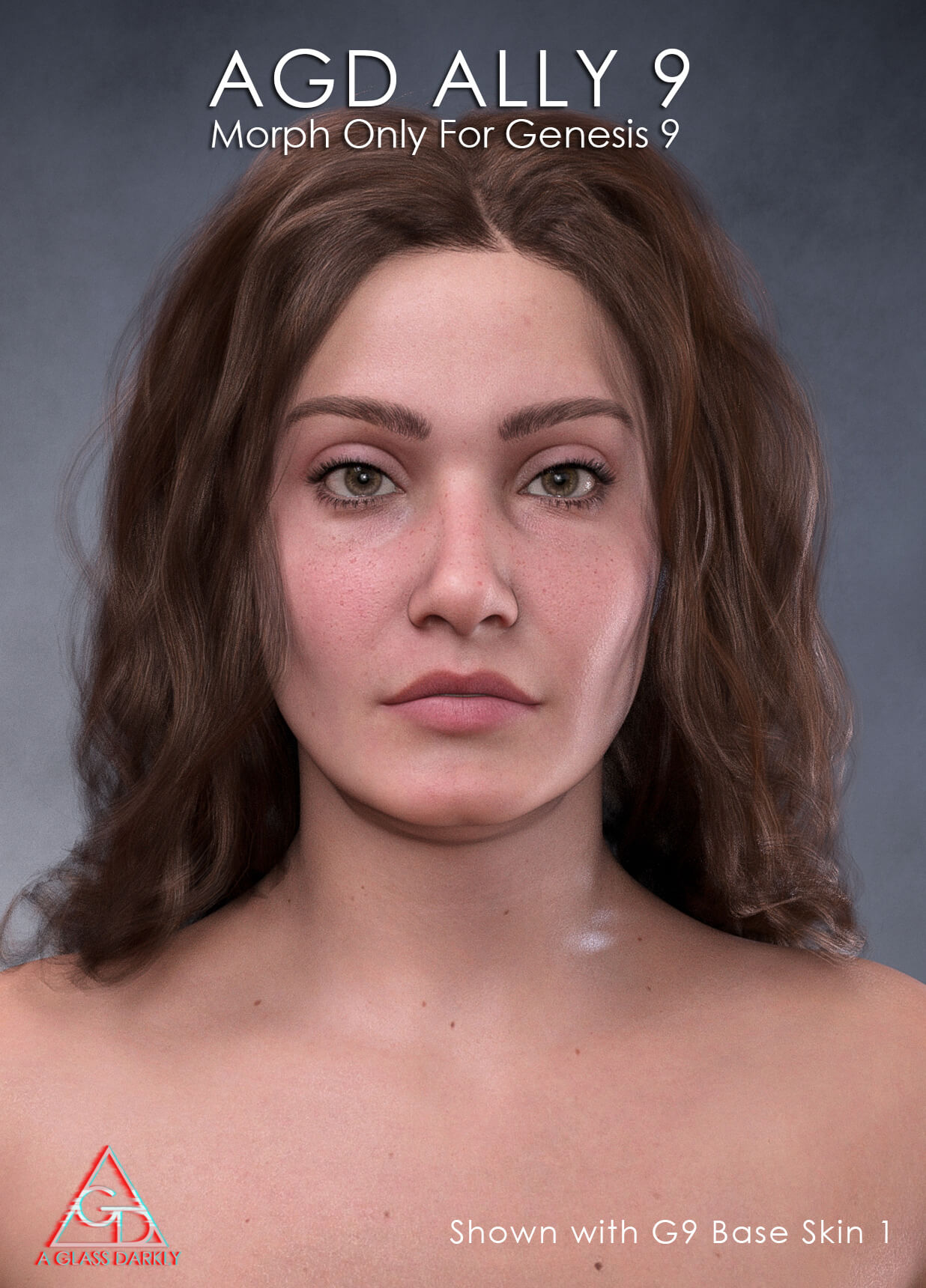 AGD Ally Character Morph for Genesis 9 - Daz Content by aglassdarkly