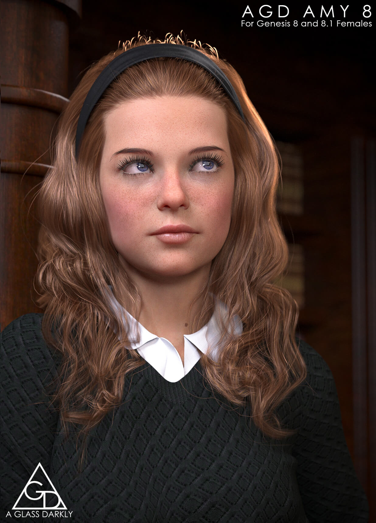 AGD Amy 8 for G8/8.1F - Daz Content by aglassdarkly