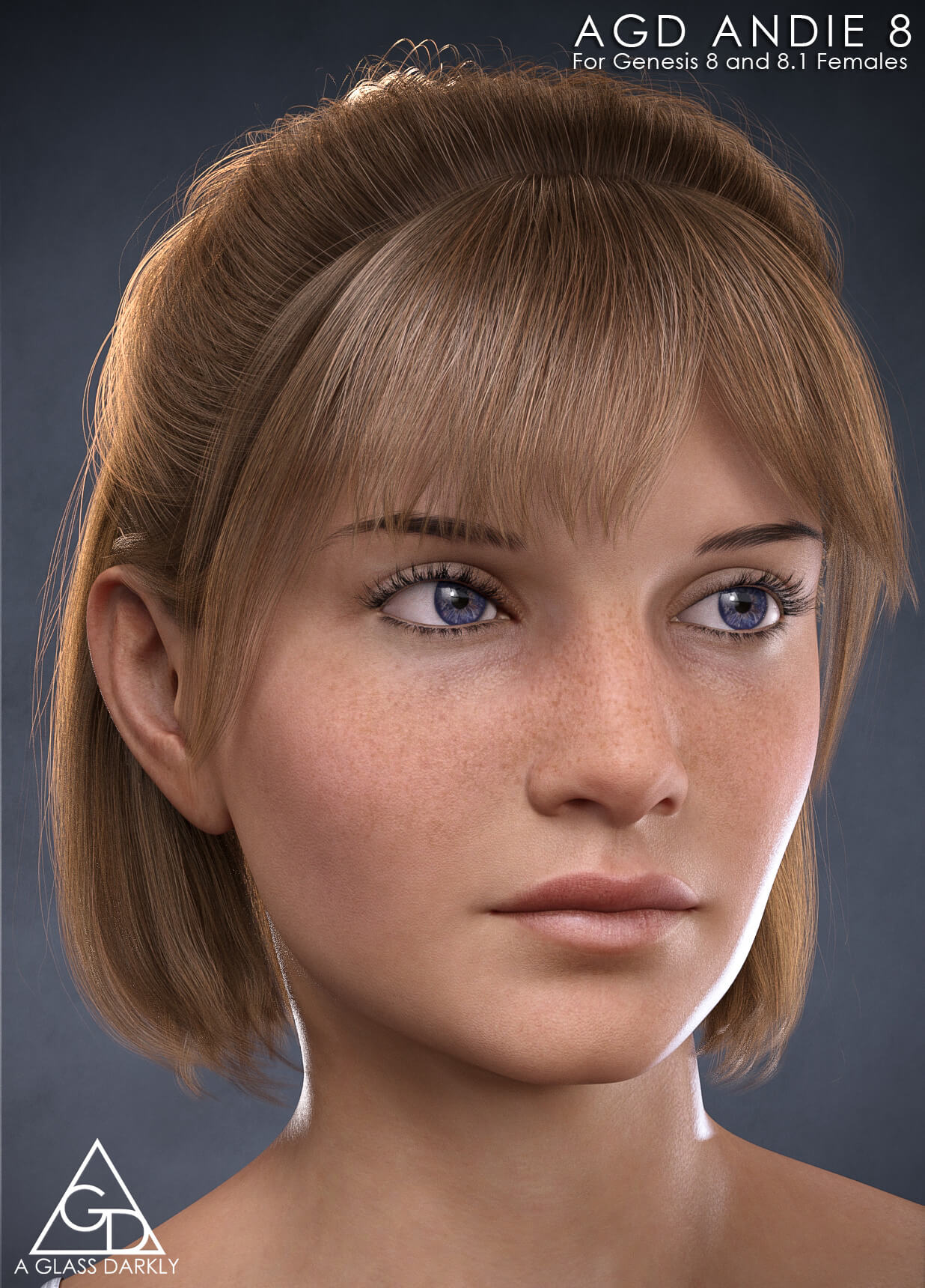 AGD Andie 8 for G8/8.1F - Daz Content by aglassdarkly