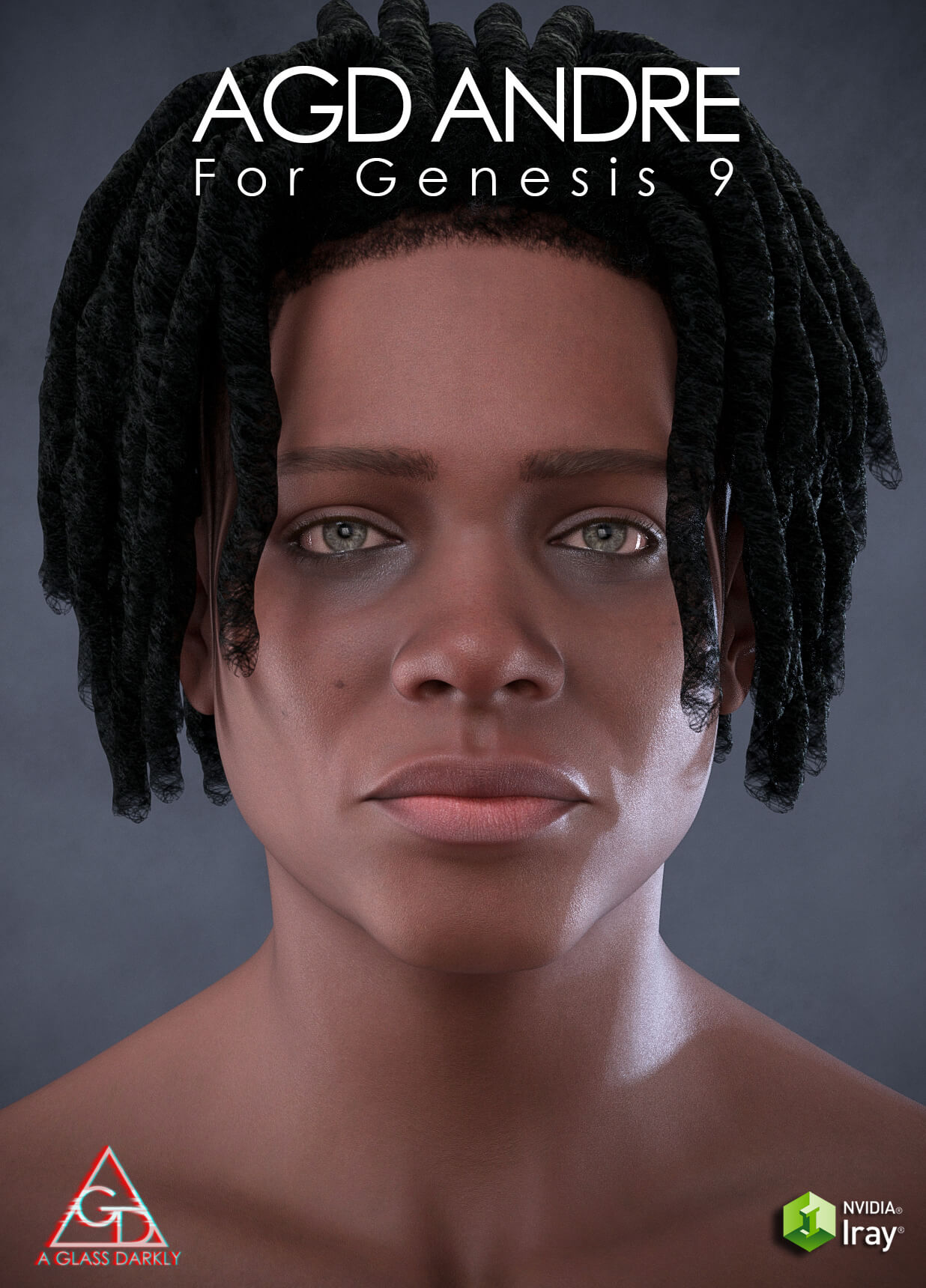 AGD Andre for Genesis 9 - Daz Content by aglassdarkly