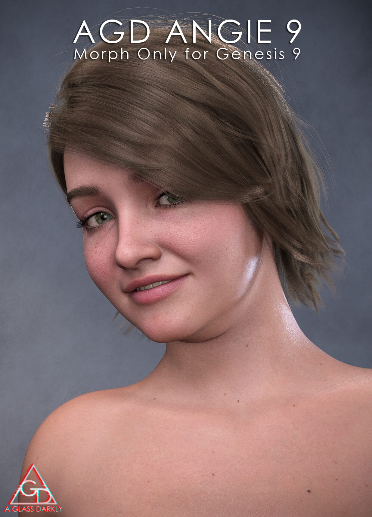 AGD Angie 9 Character Morph for G9 - Daz Content by aglassdarkly