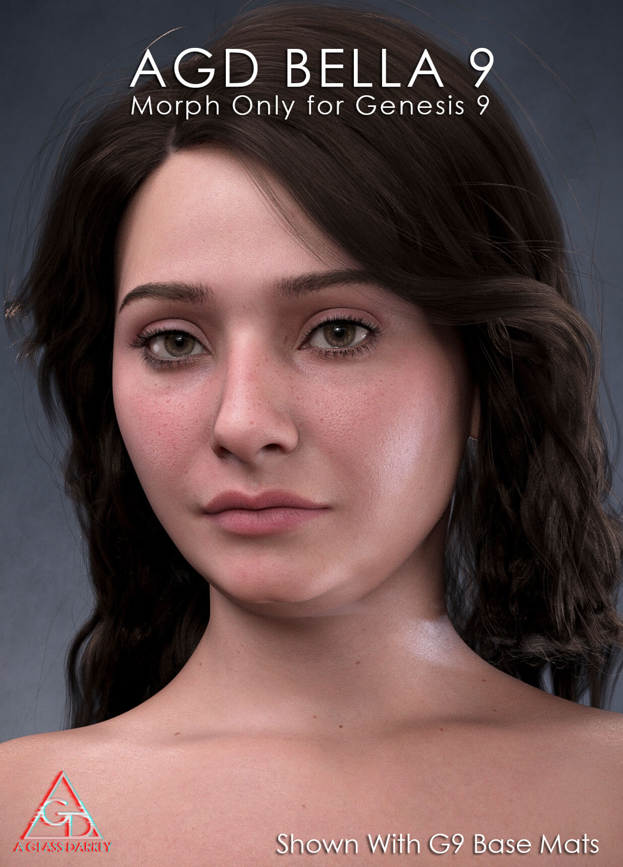 AGD Bella Character Morph for Genesis 9 - Daz Content by aglassdarkly