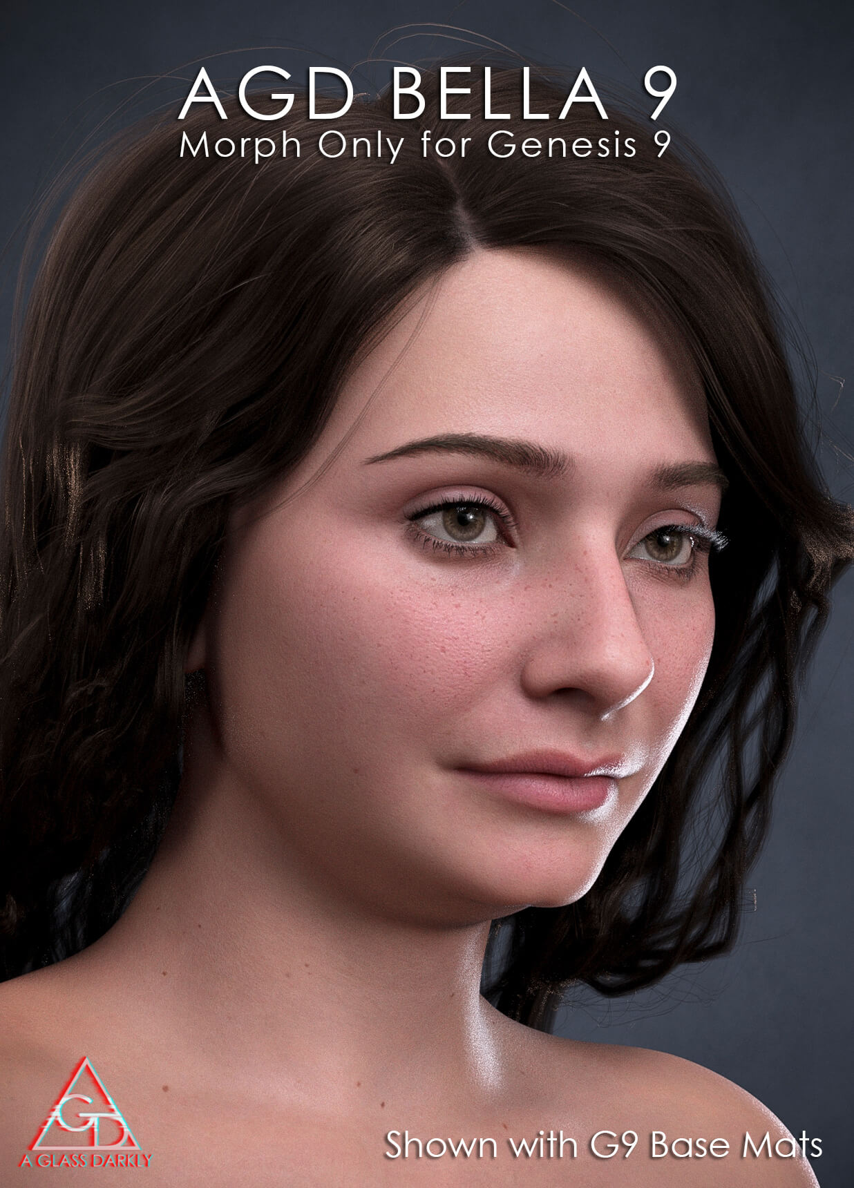 AGD Bella Character Morph for Genesis 9 - Daz Content by aglassdarkly