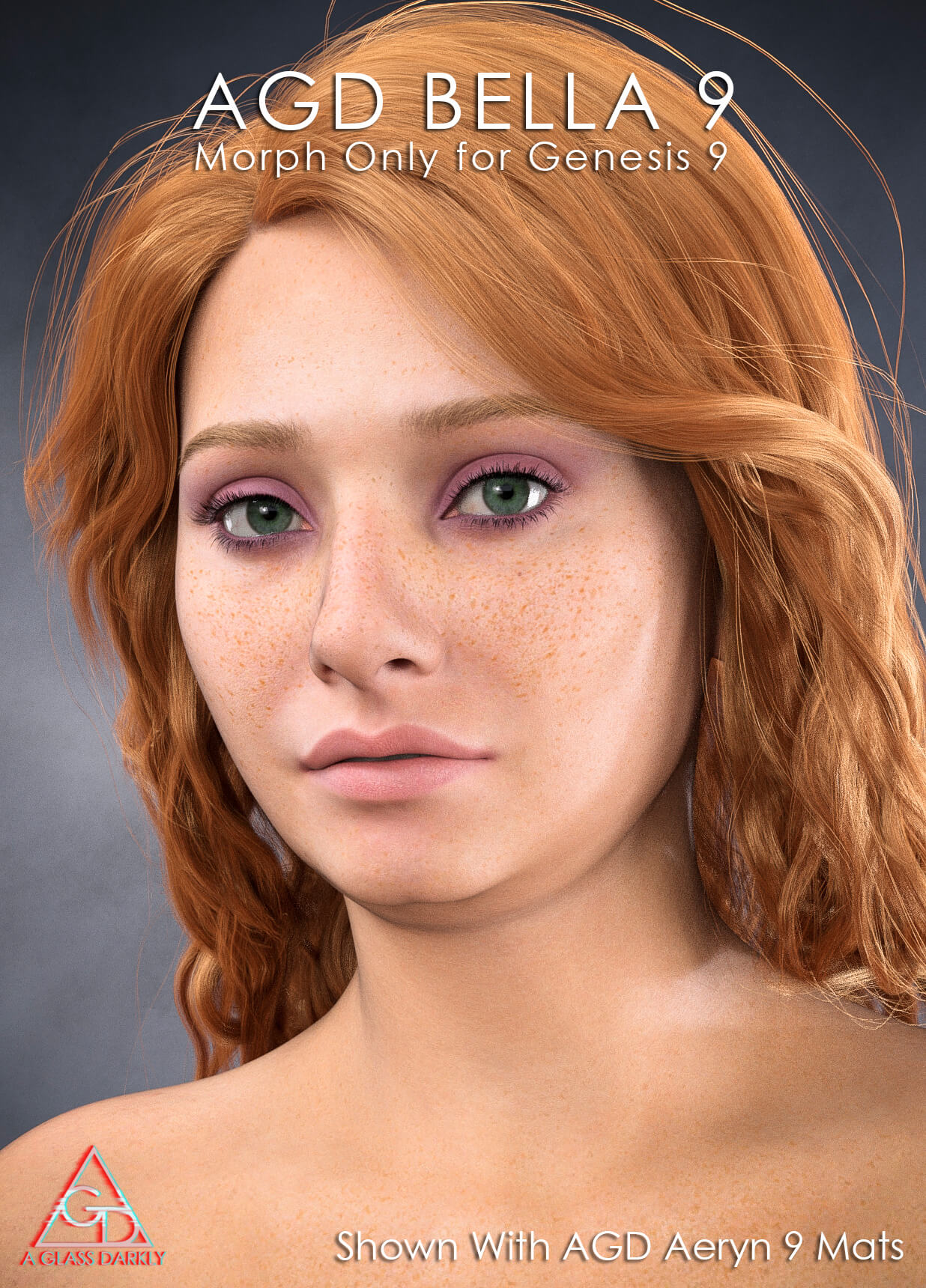 AGD Bella Character Morph for Genesis 9 - Daz Content by aglassdarkly