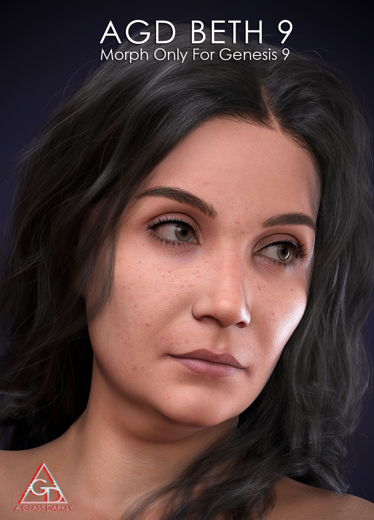 AGD Beth Character Morph for Genesis 9 - Daz Content by aglassdarkly