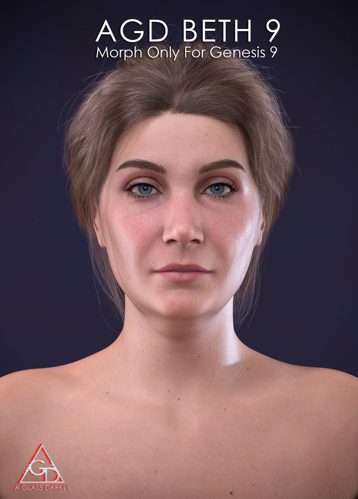 AGD Beth Character Morph for Genesis 9 - Daz Content by aglassdarkly