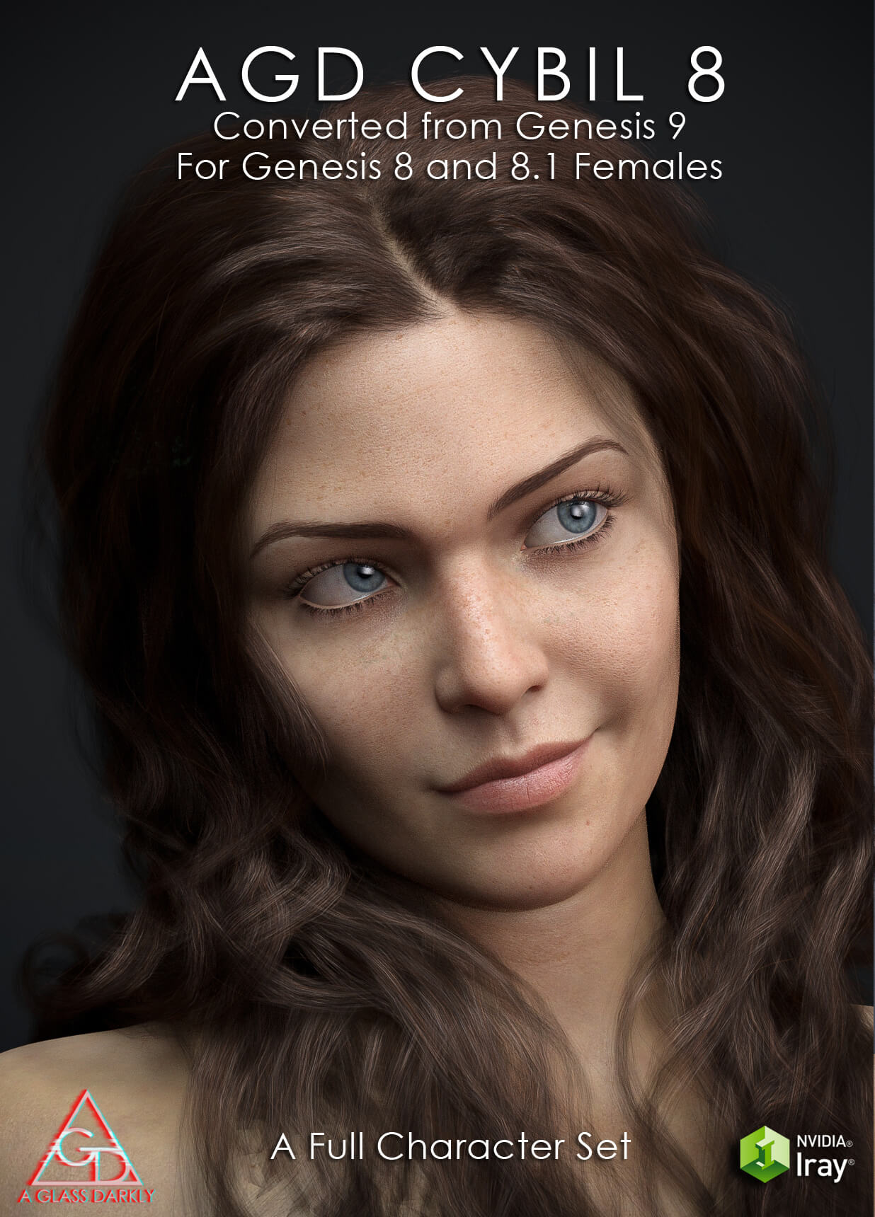 AGD Cybil for G8F & G8.1F Updated - Daz Content by aglassdarkly