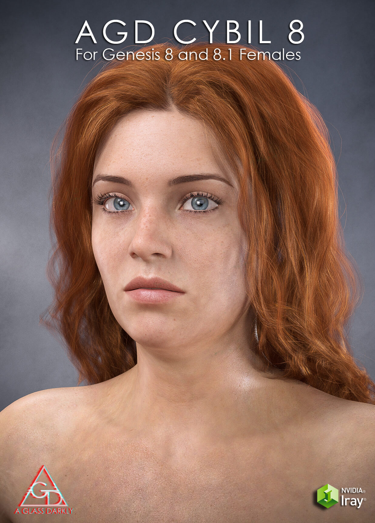 AGD Cybil for G8F & G8.1F Updated - Daz Content by aglassdarkly