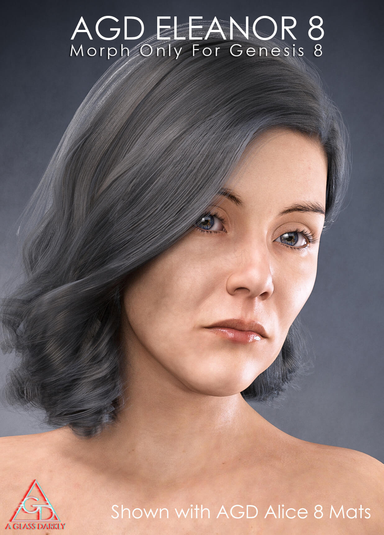 AGD Eleanor Character Morph for G8F - Daz Content by aglassdarkly