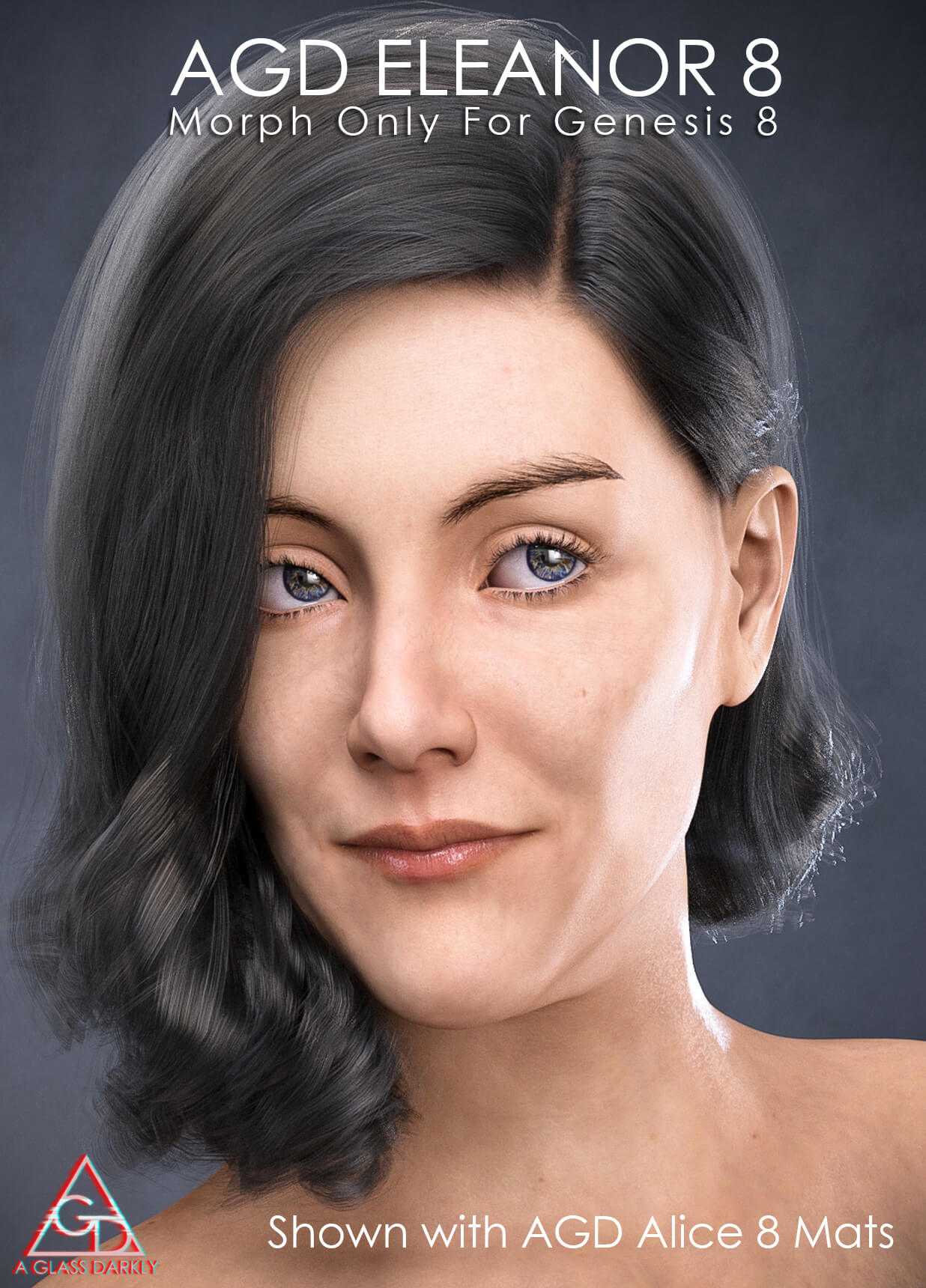 AGD Eleanor Character Morph for G8F - Daz Content by aglassdarkly